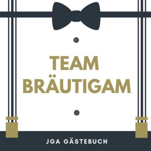 TEAM BRÄUTIGAM JGA GÄSTEBUCH: Gästebuch QUADRAT blanko für den ...