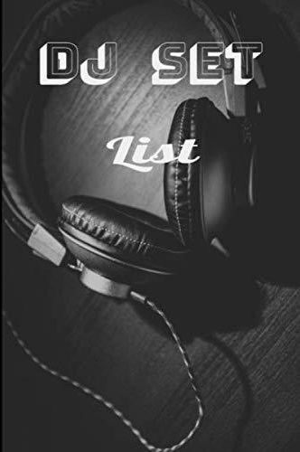 DJ SET List: carnet à remplir, partenaire idéal de votre soirée ...