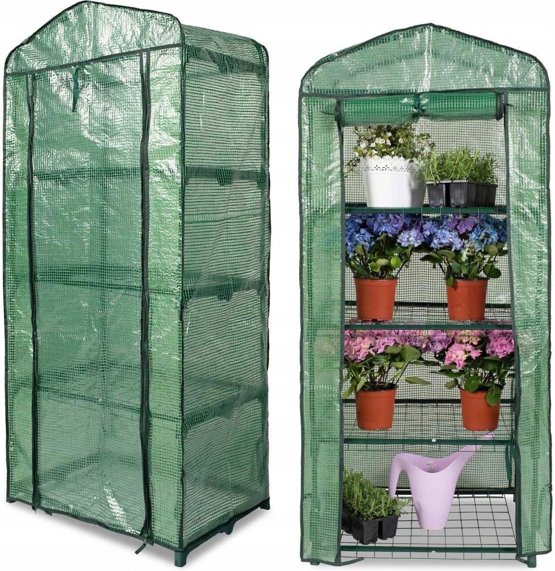 Mini Szklarnia Regał Balkonowy Foliowy 4 Półki Xl - Ceny i opinie ...