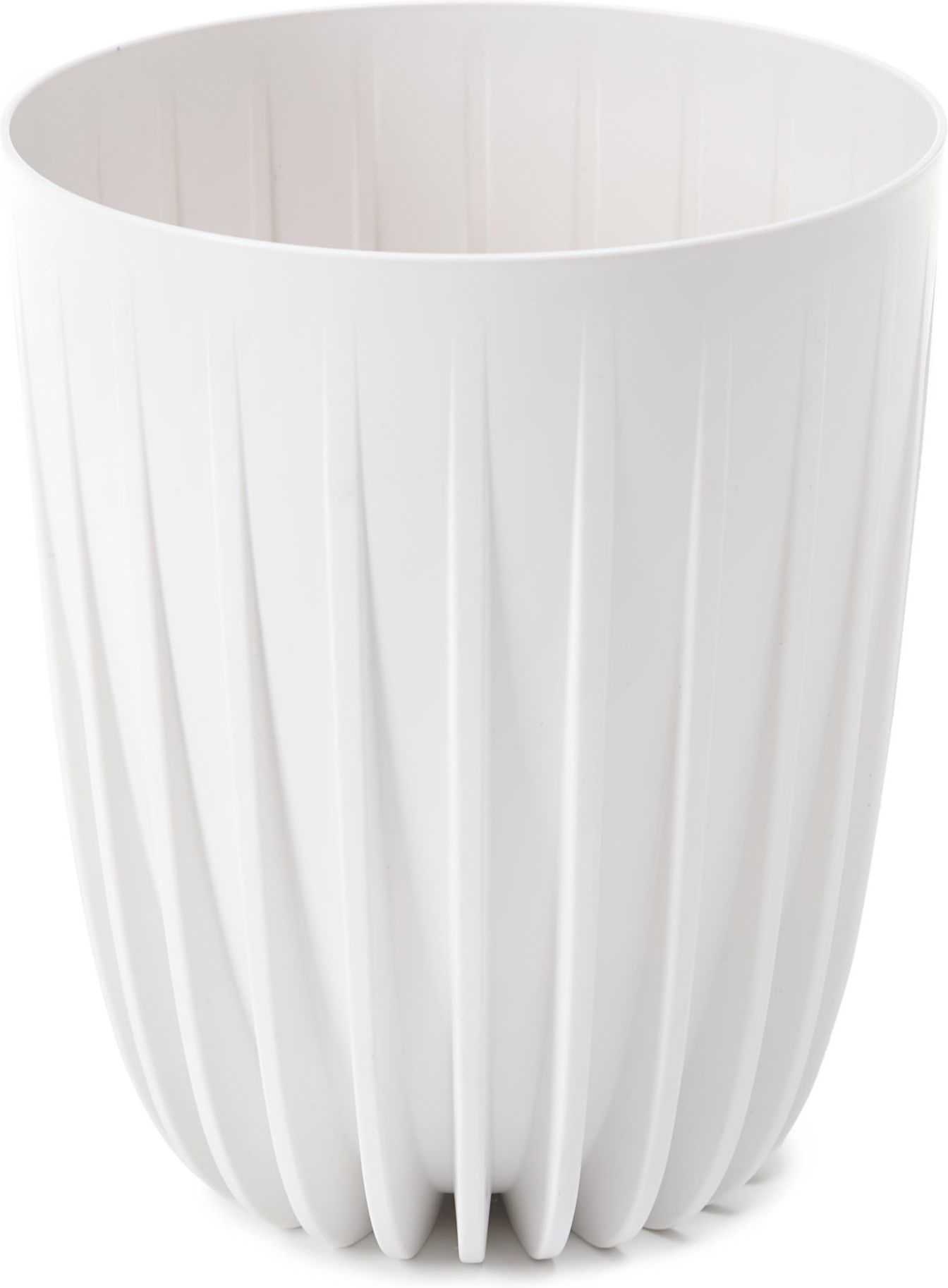 Donica Mira 30 Eco Biała Doniczka +Wkład Lamela - Ceny i opinie - Ceneo.pl