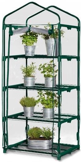 Mini Szklarnia Parkside 49x69x170cm 4 Półki - Ceny i opinie - Ceneo.pl