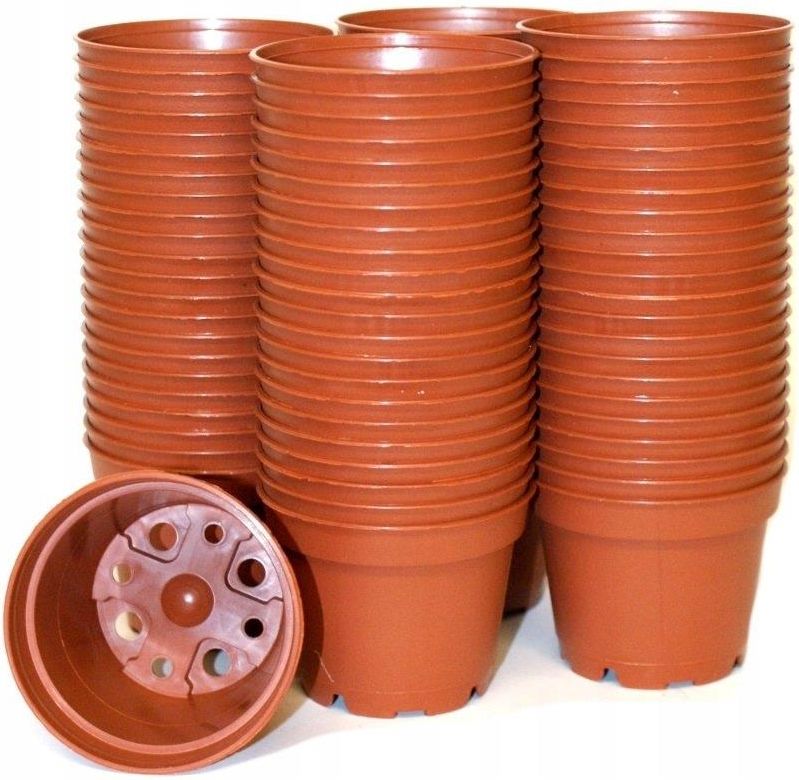 Doniczki Produkcyjne Okrągłe Teku 6cm Brąz 100Szt. - Ceny i opinie - Ceneo.pl