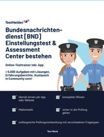 Bundesnachrichtendienst [BND] Einstellungstest & Assessment Center ...
