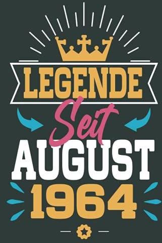 Legende Seit August 1964: Geschenk frauen männer geburtstag 57 jahre ...