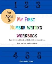 My First Number writing Book: Practice workbook for kids with pen ...
