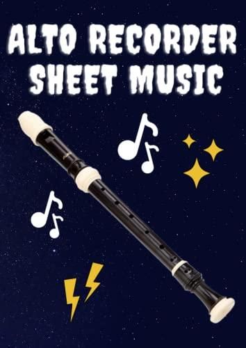 Alto recorder sheet music: Selection of Easy Classics songs for Treble ...