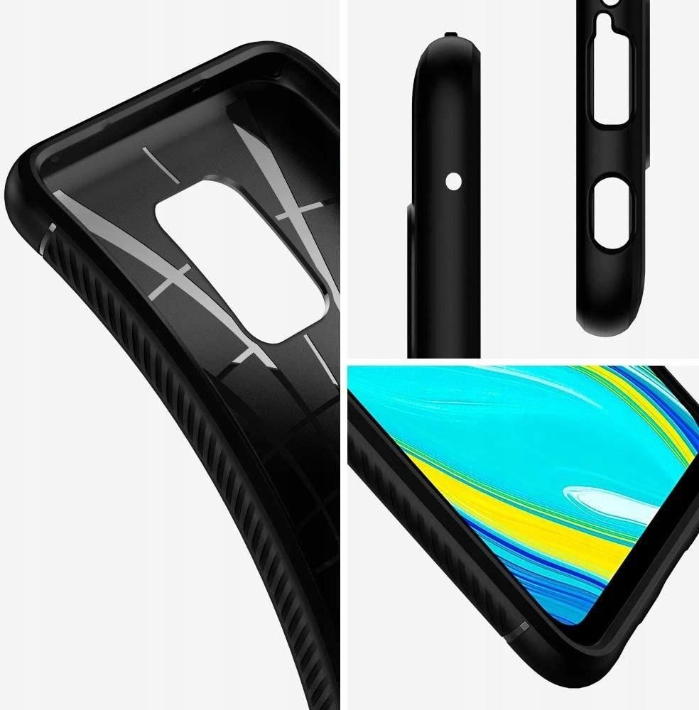 Carbon Case Etui do Xiaomi Redmi Note 9 Czarne - Etui na telefon, ceny ...