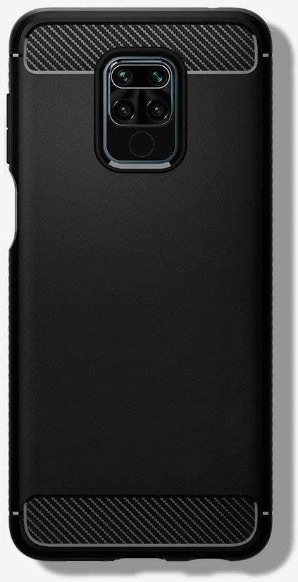 Carbon Case Etui do Xiaomi Redmi Note 9 Czarne - Etui na telefon, ceny ...