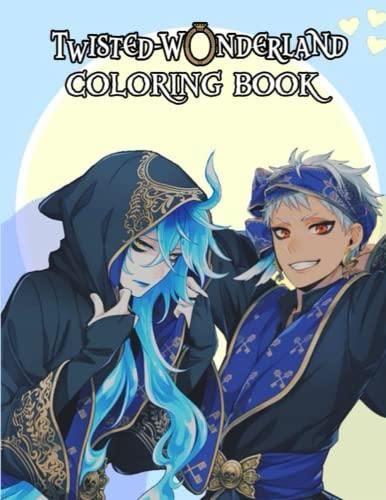 twisted wonderland coloring pages