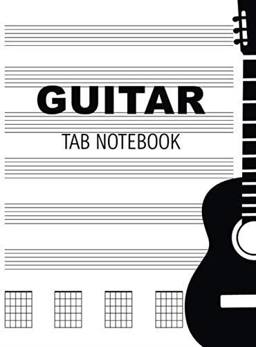 Guitar tab notebook: Guitar Tablature Notebook : Music Paper Sheet For ...