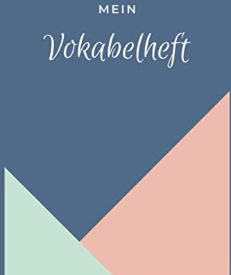 Mein Vokabelheft: Vokabelheft A5 - liniertes Schreibheft mit ...