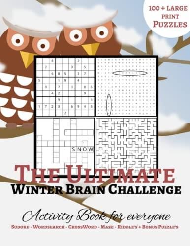 The Ultimate Winter Brain Challenge: Activity Book for Everyone ...