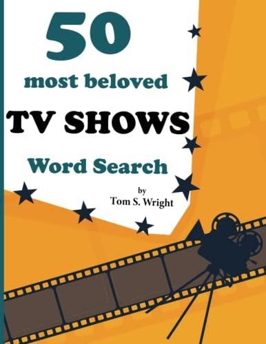 50 Most Beloved TV Shows Word Search: Large Print Television Show Word ...