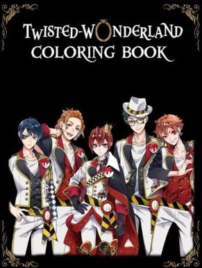 twisted wonderland coloring pages