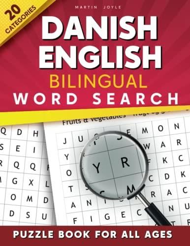 Danish English bilingual word search puzzle book for all ages ...