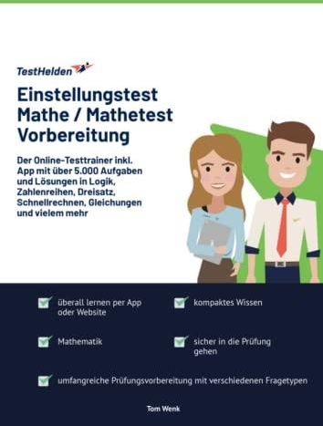 Einstellungstest Mathe / Mathetest Vorbereitung: Der Online-Testtrainer ...