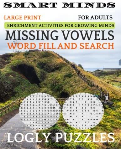 Smart Minds - Missing Vowels Word Search Puzzle Book for Adults and ...