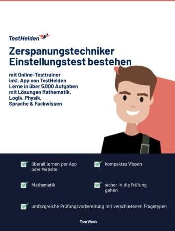 Zerspanungstechniker Einstellungstest bestehen mit Online-Testtrainer ...