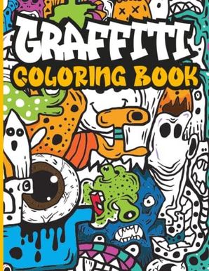 graffiti coloring pages for teens