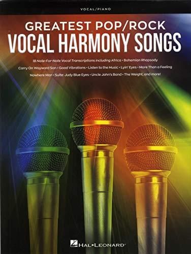 Greatest Pop/Rock Vocal Harmony Songs: Note-For-Note Vocal ...