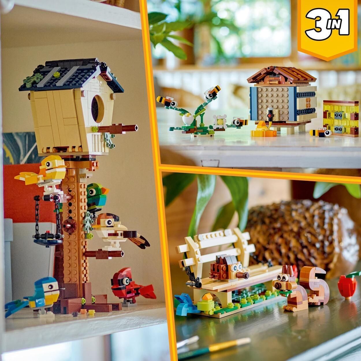 LEGO Creator 31143 Budka dla ptaków - ceny i opinie - Ceneo.pl