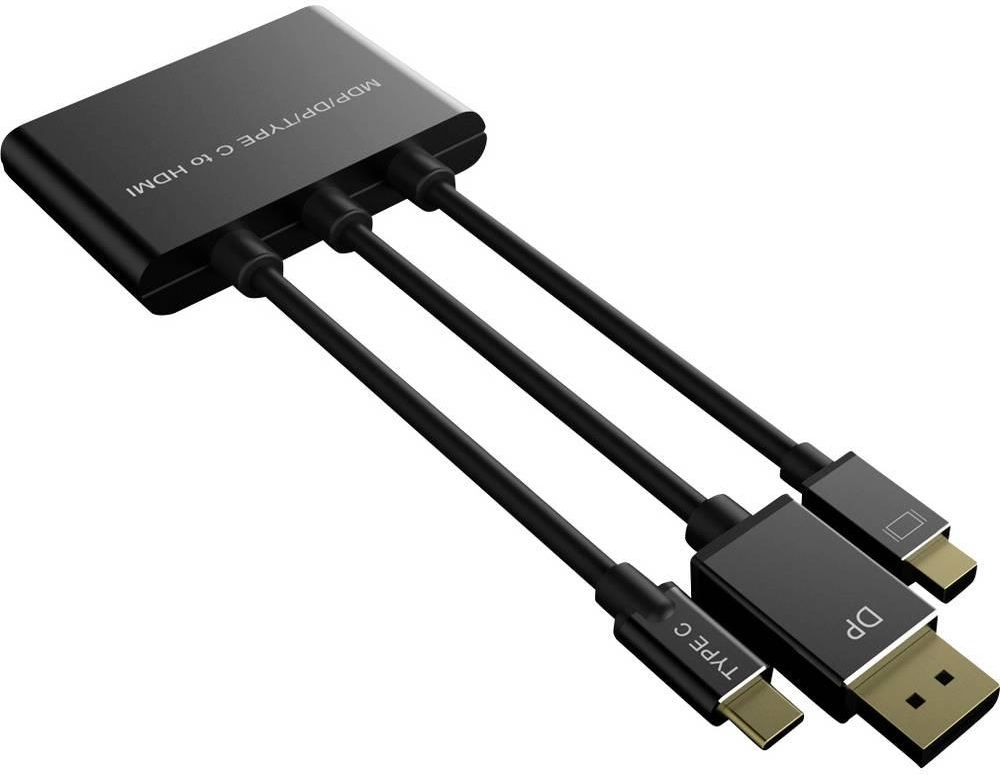 Roline Mini Displayport / Hdmi Przejściówka Złącze Gniazdo Hdmi-A 0.15 ...