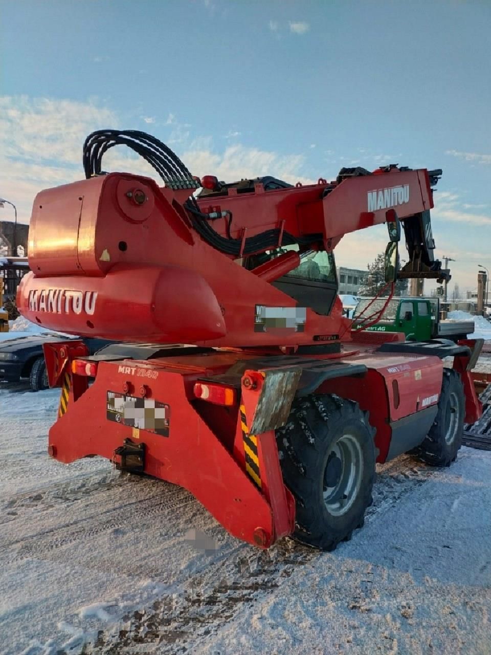 Manitou Mrt 1840 Roto Ładowarka Teleskopowa - Opinie i ceny na Ceneo.pl