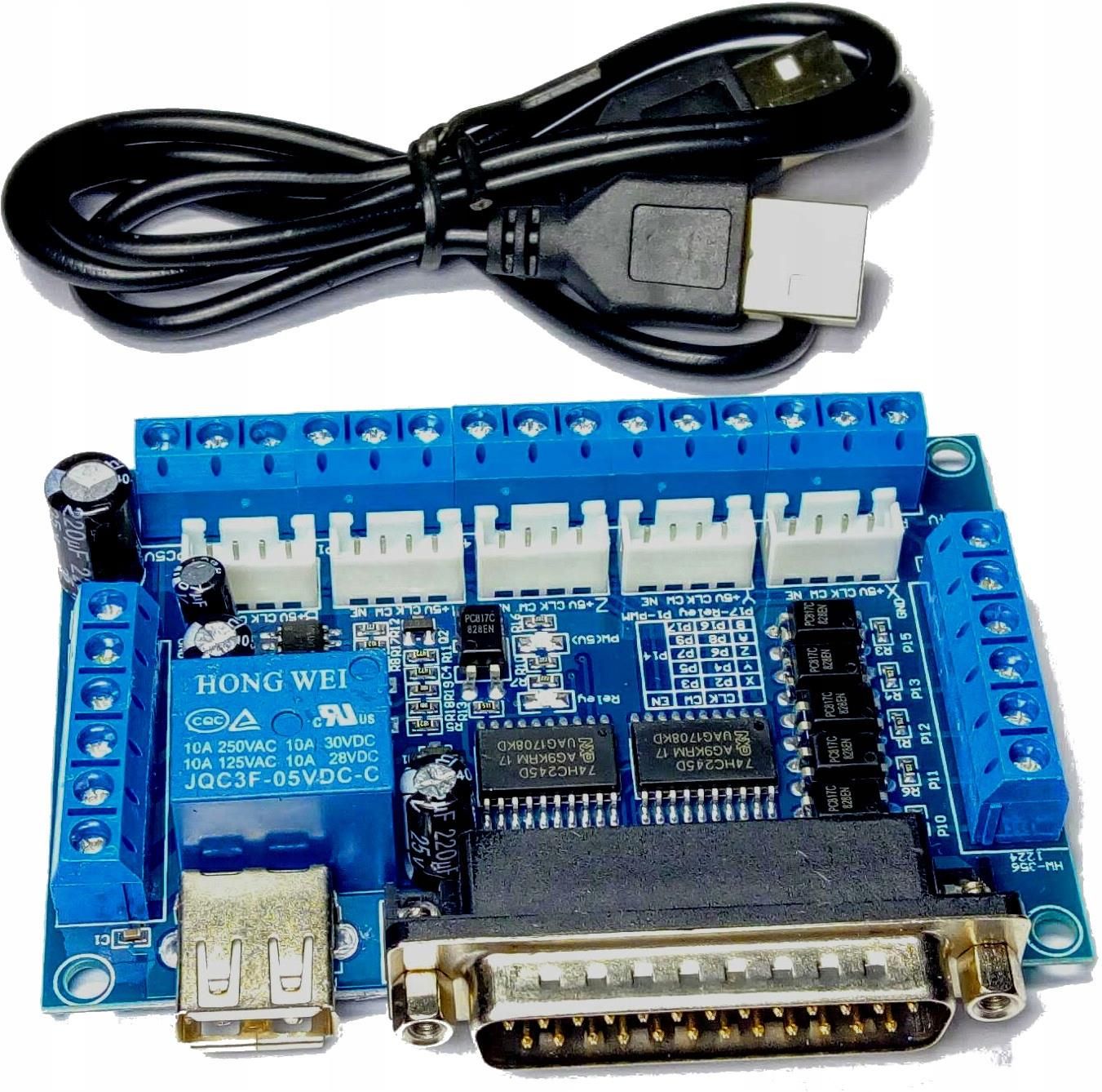 Hw Sterownik Cnc Lpt 5 osi (MACH3 i inne) kabel Usb - Opinie i ceny na ...