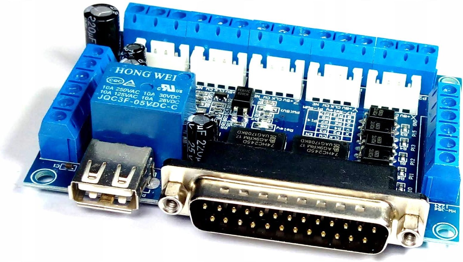 Hw Sterownik Cnc Lpt 5 osi (MACH3 i inne) kabel Usb - Opinie i ceny na ...