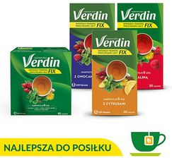 Zestaw Verdin Fix kompleksowa pomoc dla układu trawiennego 40sasz ...