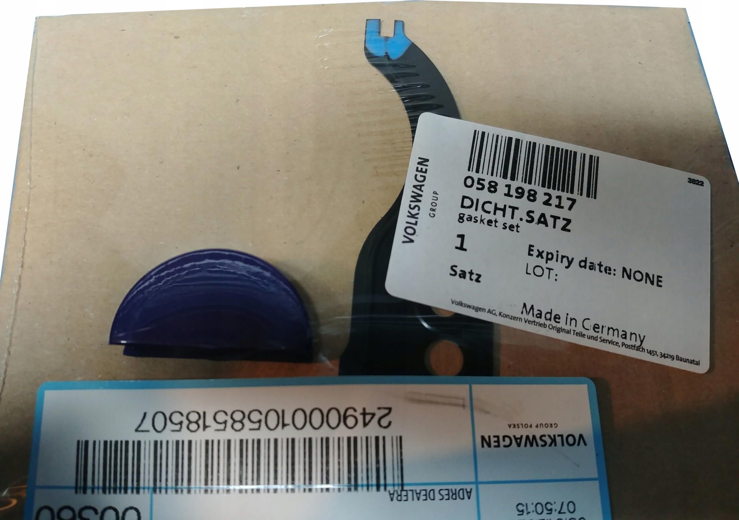 Audi Oe Nowa Oryg Uszczelka Napinacza Wariatora 1 8T Vag - Opinie i ...