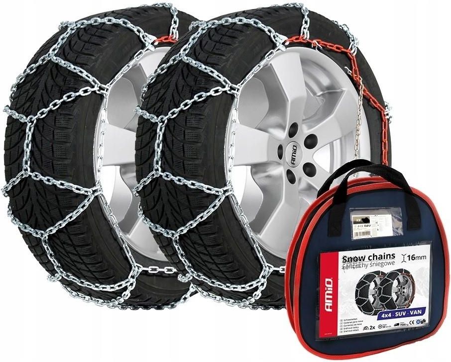 Łańcuch śniegowy Amio Łańcuchy Śniegowe Na Koła Kb245 16Mm 255 35 R21 ...