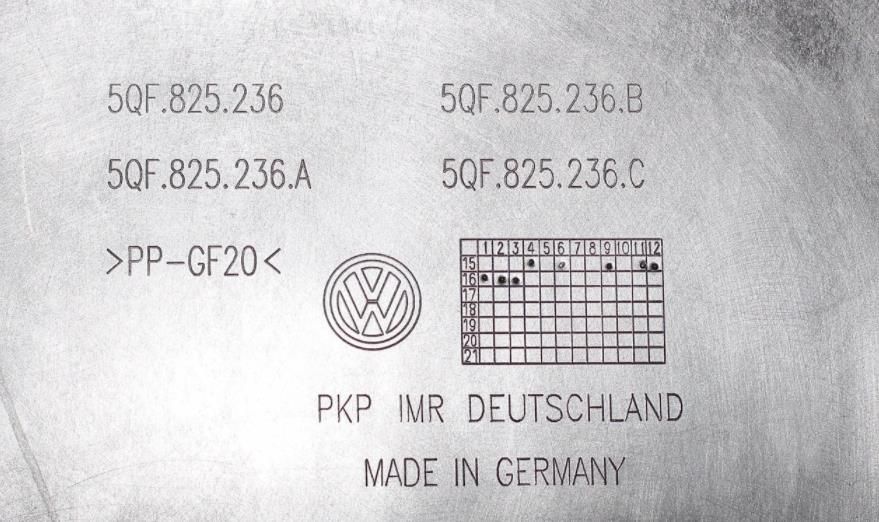 Volkswagen Oe Vw Tiguan Osłona Pod Silnik 5Qf825236 A B C - Opinie i ...