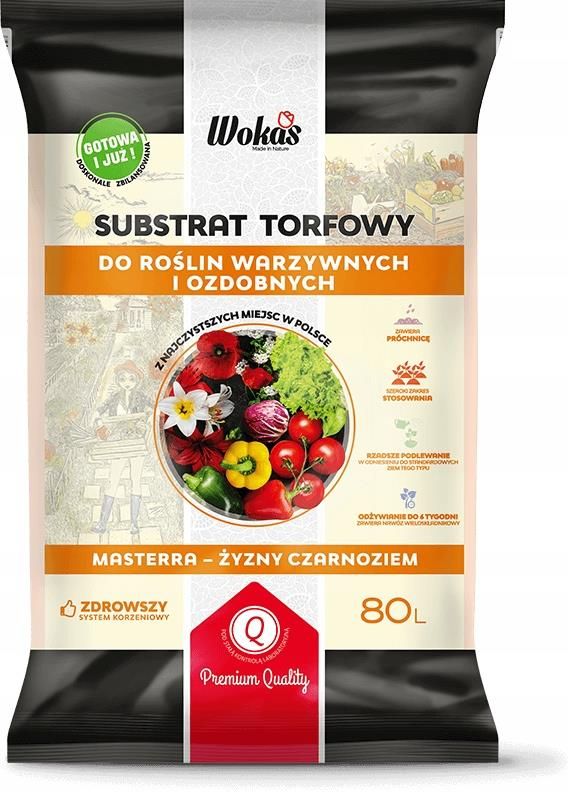 Nawóz Substrat Torfowy Do Warzyw I Roślin Ozdobnych 80L - Ceny i opinie ...