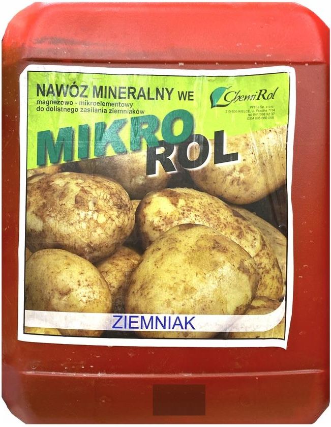 Nawóz Mikrorol Ziemniak 1L Nawóz Dolistny Do Ziemniaków - Ceny i opinie - Ceneo.pl