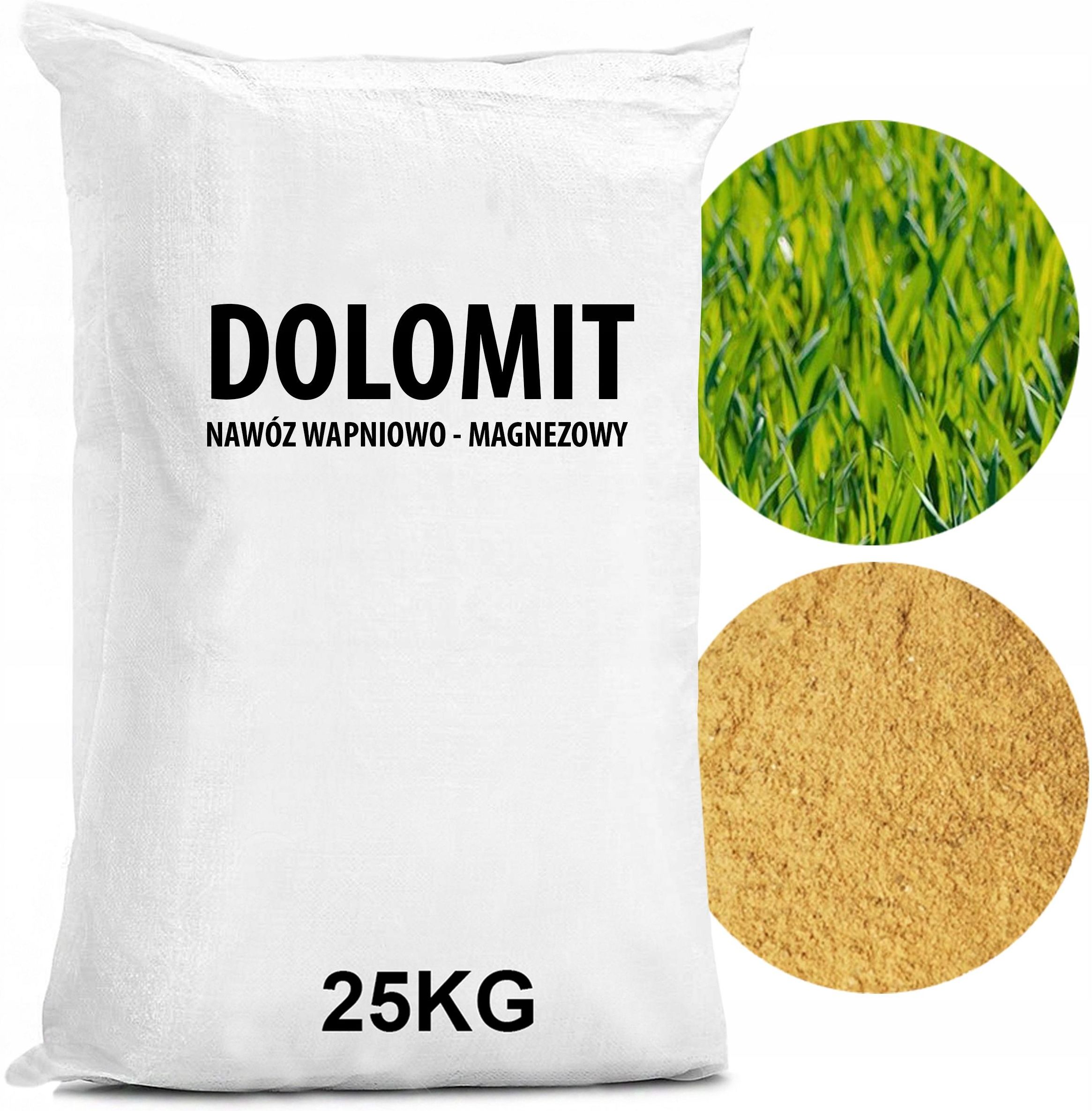 Nawóz Nawóz Dolomitowy Wapno Nawozowe, Gleba Dolomit 25 - Ceny i opinie ...