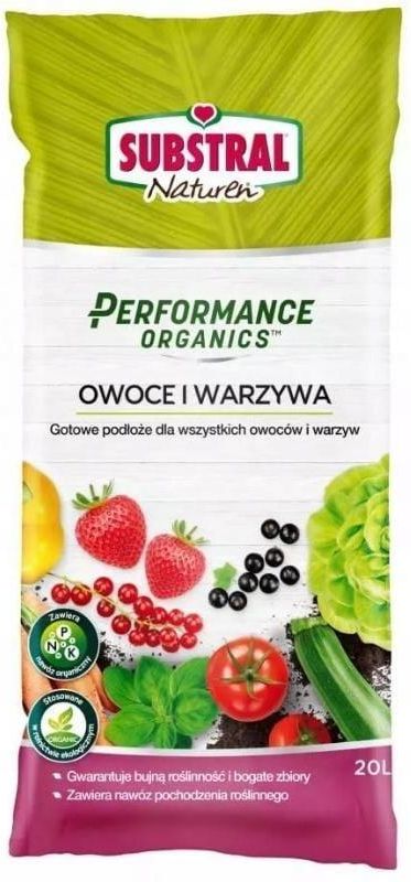 Naturalne Podłoże Substral 20L Owoce I Warzywa - Ceny i opinie - Ceneo.pl