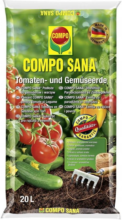 Compo Sana Podłoże Do Pomidorów I Warzyw 20 L - Ceny i opinie - Ceneo.pl