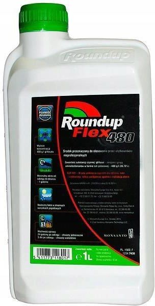 Roundup Flex480 Chwasty Randap 1Litr - Ceny i opinie - Ceneo.pl
