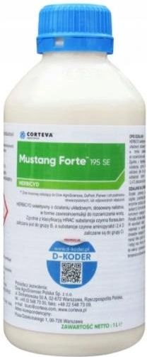 Środek Na Chwasty Dow Agro Mustang Forte 195 Se 1L - Ceny i opinie ...