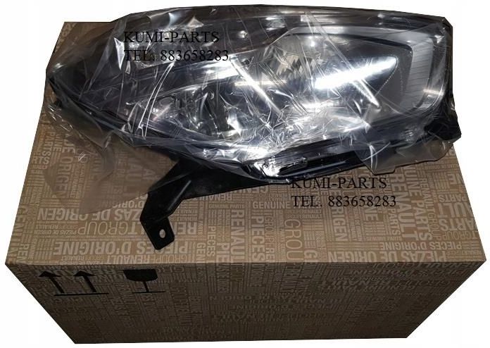 Lampa przednia Renault Reflektor Dacia Lodgy Dokker Prawy 260109545R ...