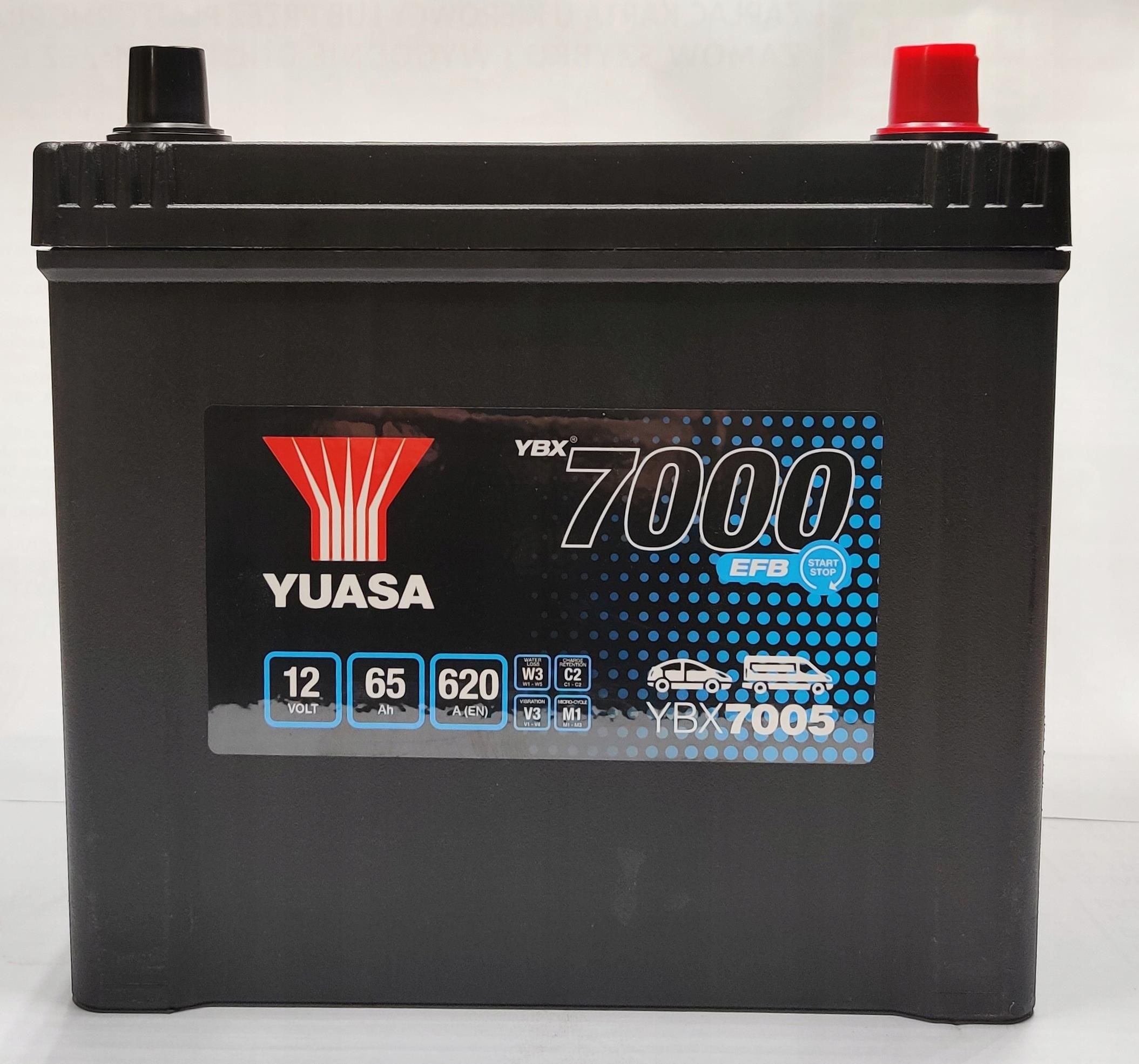 Yuasa Akumulator Ybx 7005 Efb 12V 65Ah 620A P - Opinie i ceny na Ceneo.pl