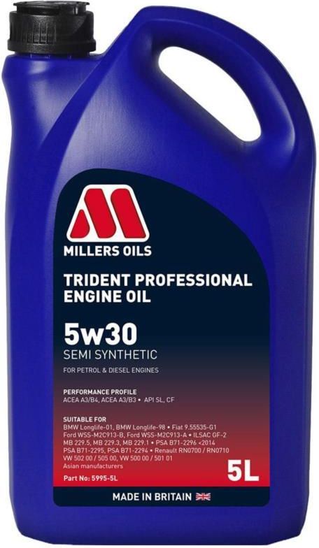 Rr Customs Millers Oils Trident Professional 5W30 5l - opinie i ceny na ...