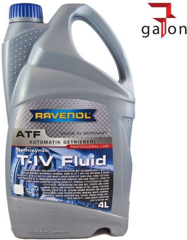 Olej przekładniowy Ravenol Atf T-Iv 4L Aisin - Opinie i ceny na Ceneo.pl