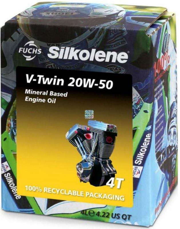 Fuchs Silkolene V-Twin 20W50 4l - opinie i ceny na Ceneo.pl