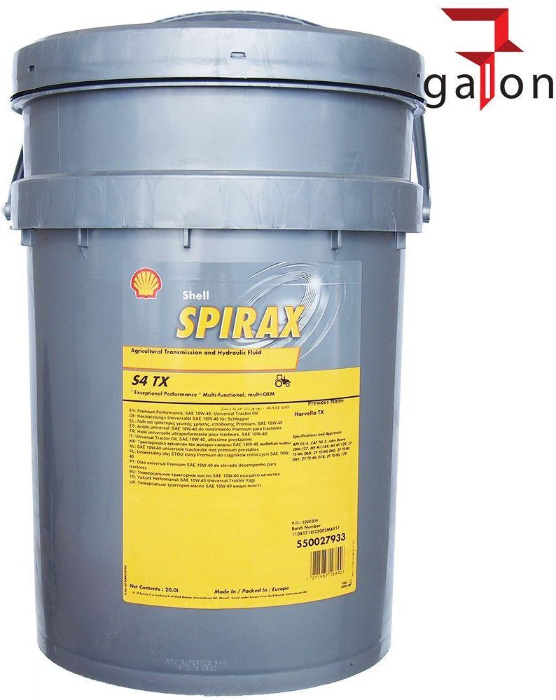 Shell Spirax S4 Tx 10W40 20l - opinie i ceny na Ceneo.pl