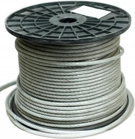 Lina stalowa 6mm w osłonie PCV - Opinie i ceny na Ceneo.pl