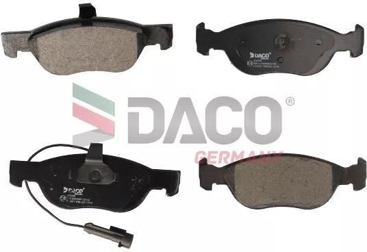 Klocki hamulcowe Daco Germany Zestaw Klocków Hamulcowych Hamulce ...