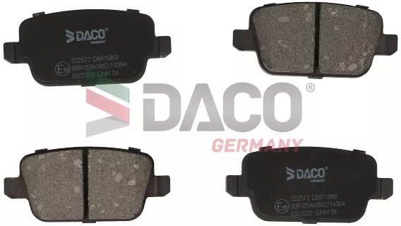 Klocki hamulcowe Daco Germany Zestaw Klocków Hamulcowych Hamulce ...