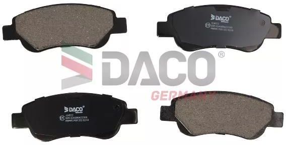 Klocki hamulcowe Daco Germany Zestaw Klocków Hamulcowych Hamulce ...